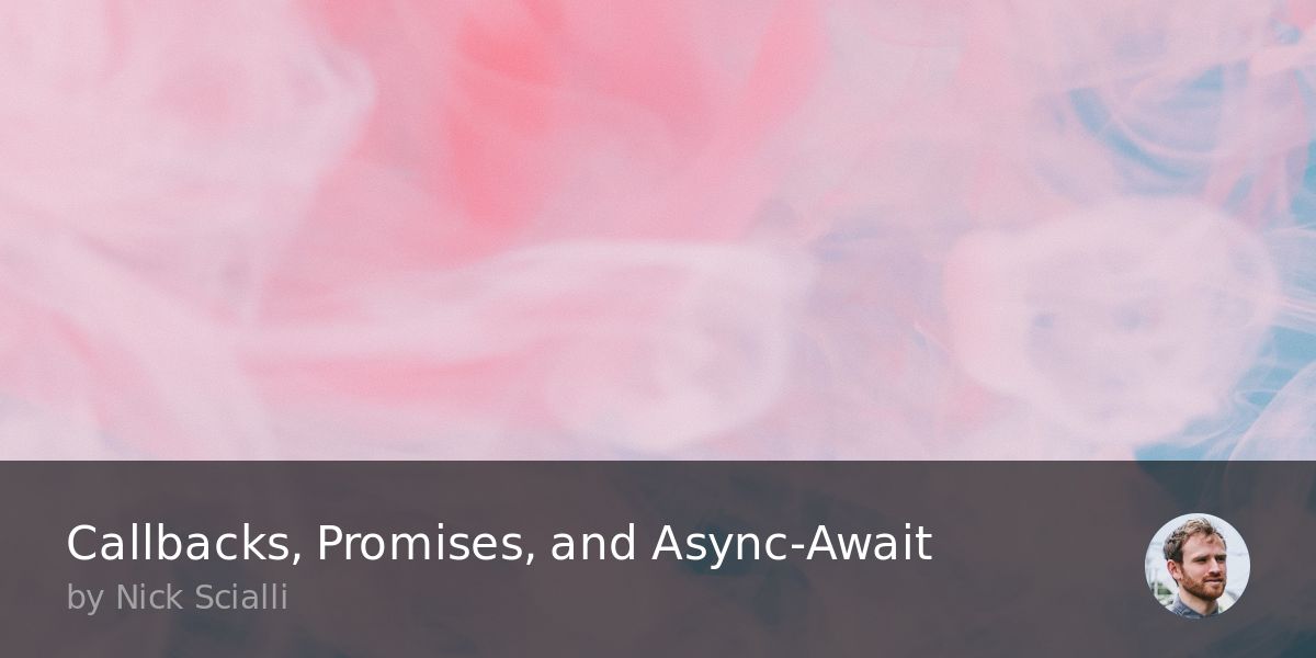 Callbacks, Promises, and Async-Await | TypeOfNaN